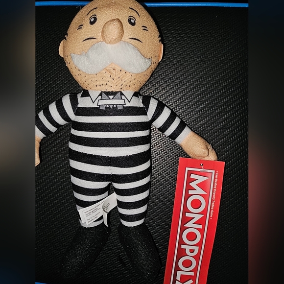 Hasbro | Toys | Mr Monopoly Man Official Plush Hasbro Gaming Get Out Of ...
